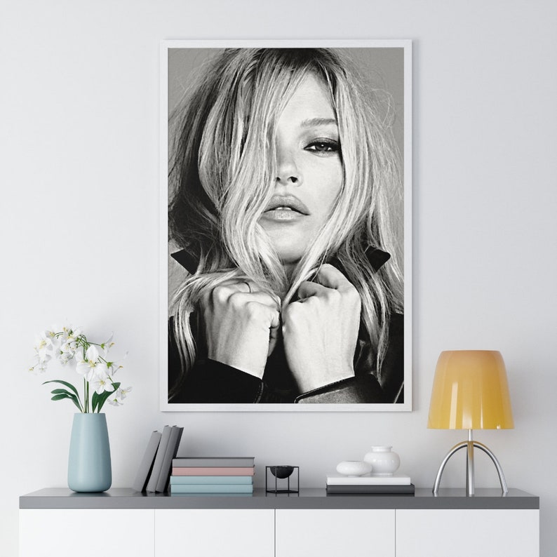 Kate Moss Art Print Model Fashion Designer Poster Kate Moss - Etsy