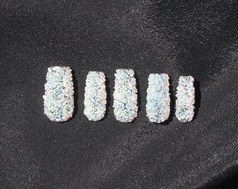 Crystal Pixie Nails - Etsy