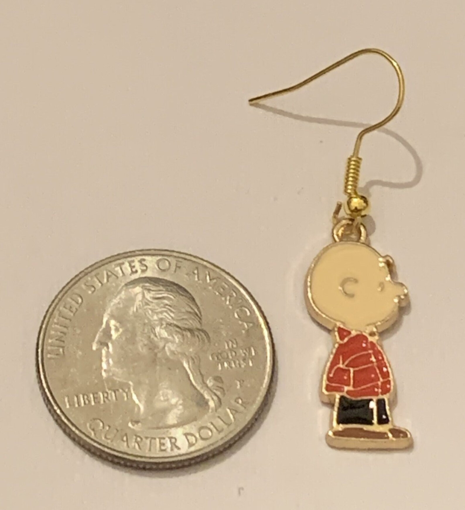 Charlie Brown Earring, Charlie Brown, Peanuts Earrings, Peanuts, Dangle ...