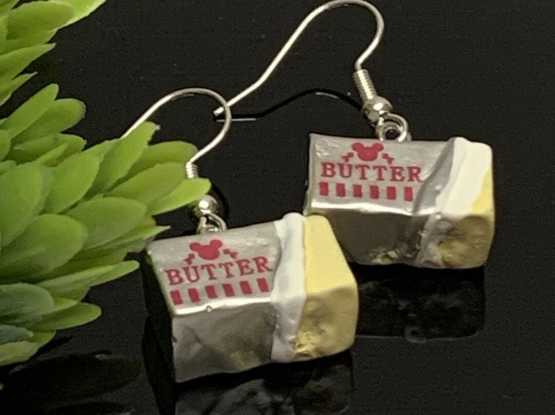 Butter Earring, Butter, Baking, Cooking, Funny Food, Weird Earrings ...
