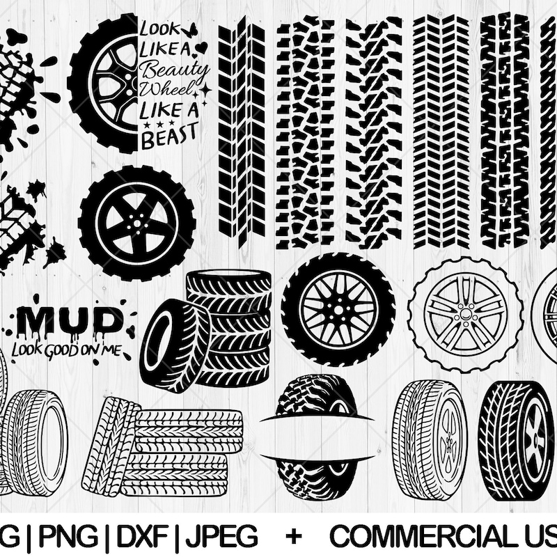 Car Track Dxf - Etsy