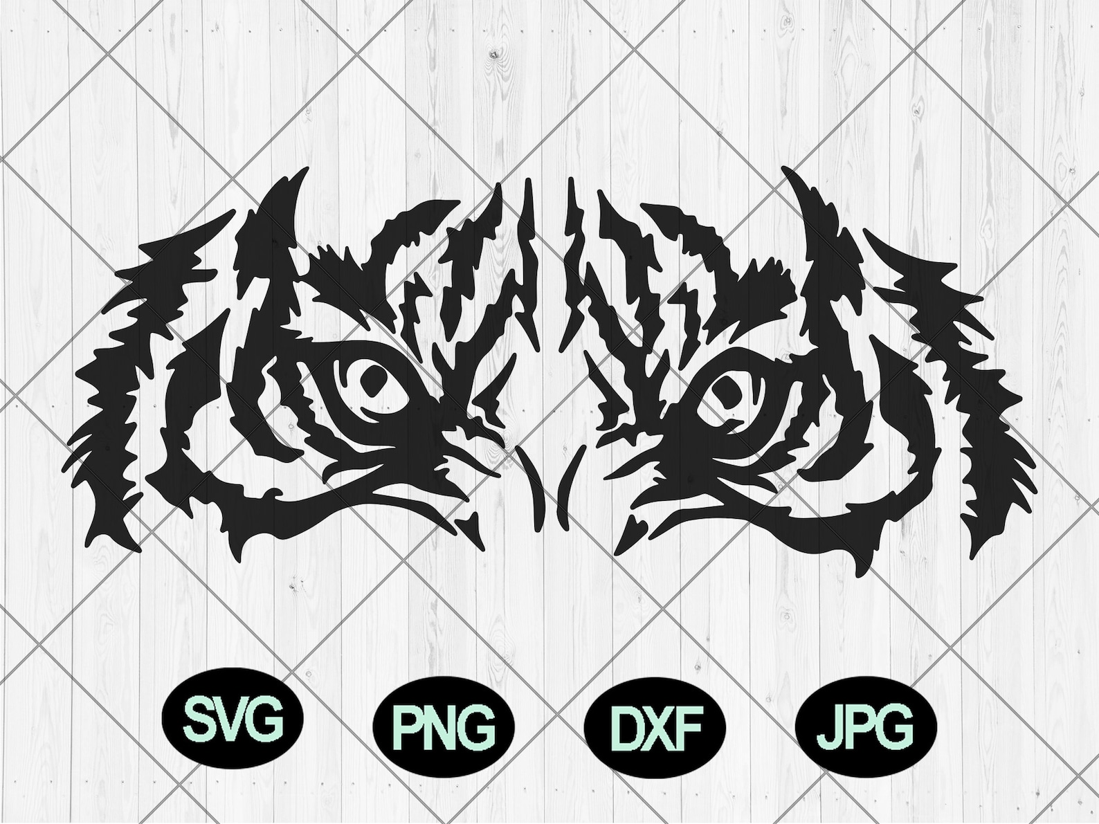 Tiger Eyes Svg Tiger Head Svg Dxf Png Jpg Tiger Face Svg - Etsy