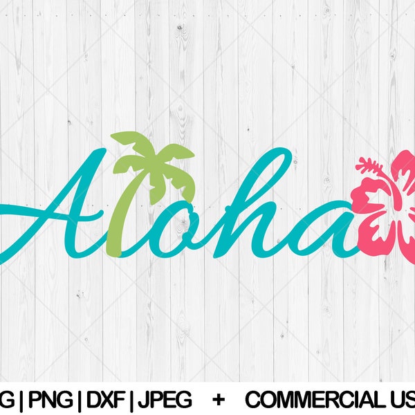 Aloha Svg - Etsy
