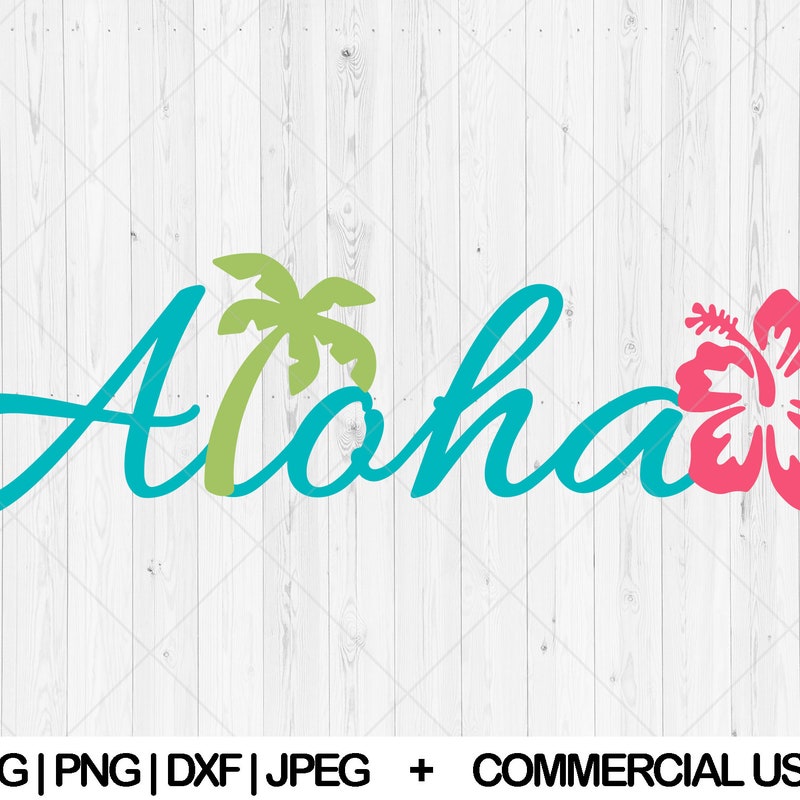 Aloha Svg - Etsy