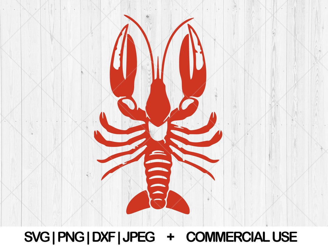 Lobster Svg Lobster Boil Svg Dxf Png Jpg Crawfish Svg - Etsy Finland
