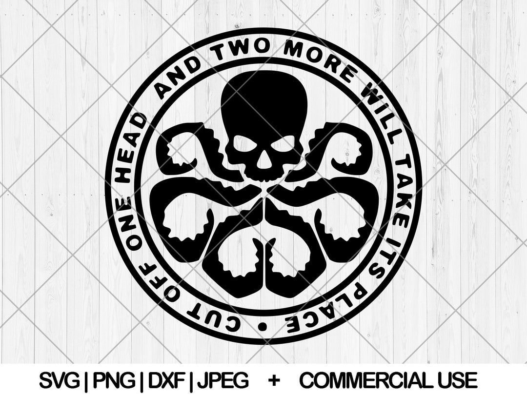 Hydra Svg Hydra Saying Svg Png Dxf Jpg Hydra Quote Svg - Etsy