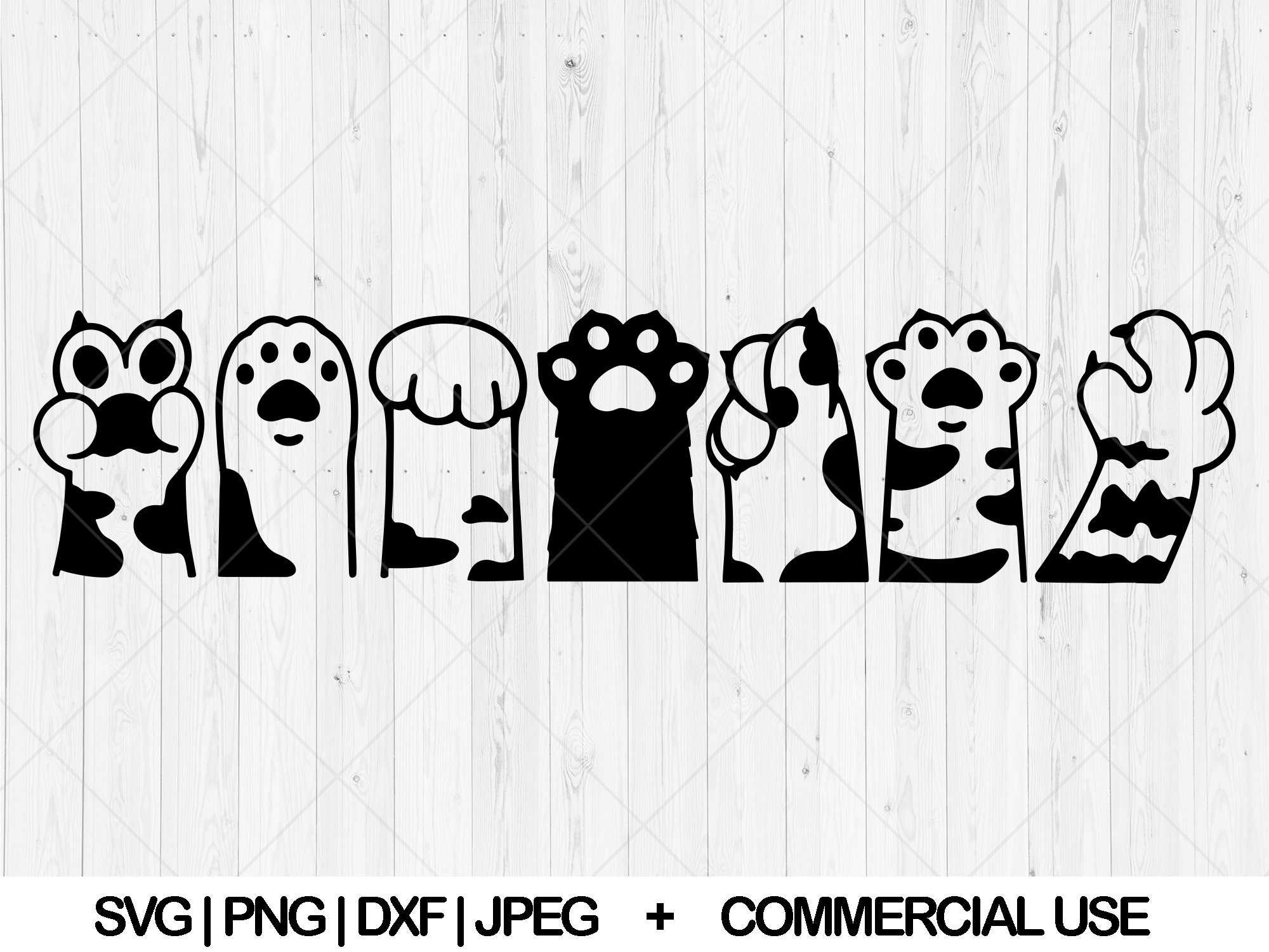 Cat Paws Svg Cat Hand Svg Dxf Png Jpg Cute Paw Svg Funny - Etsy Australia