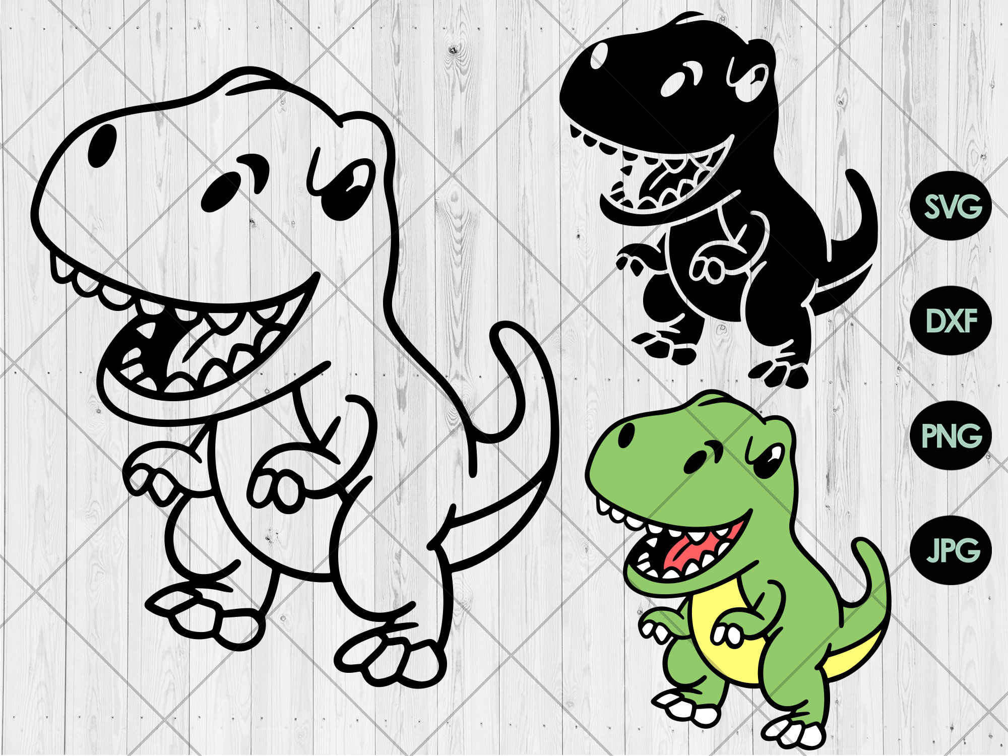 Cute Funny T-rex Svg Funny Dinosaur Svg Dxf Png Jpg Baby - Etsy