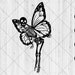 Cute Skeleton Butterfly Svg, Funny Cute Skeleton Svg, Dxf, Png, Jpg ...