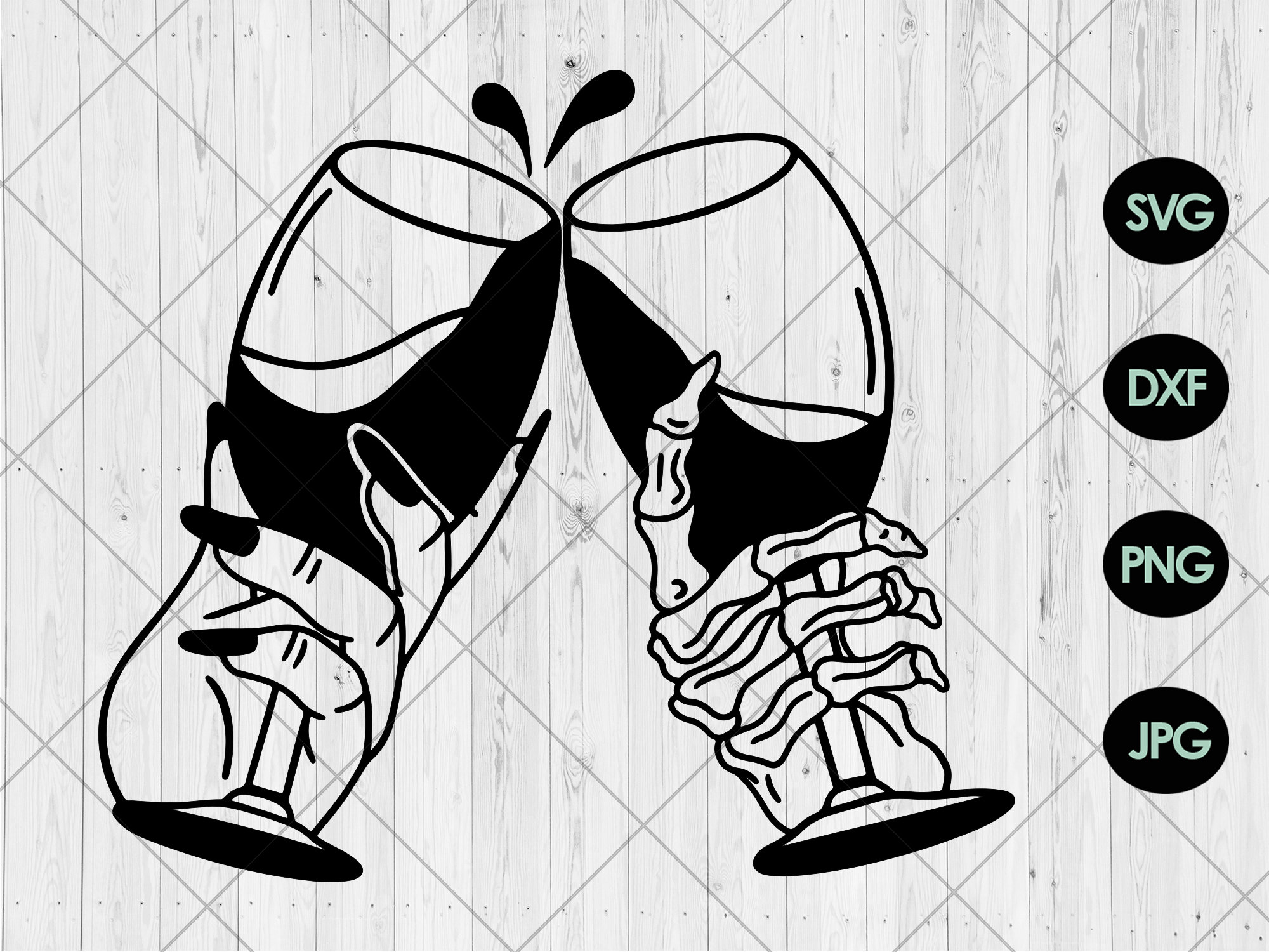 Hands Holding Wine Glass Svg, Skeleton Hand Holding Wine Glass Svg, Dxf ...