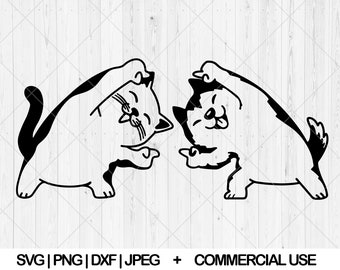 Dog Cat Fusion Svg - Etsy