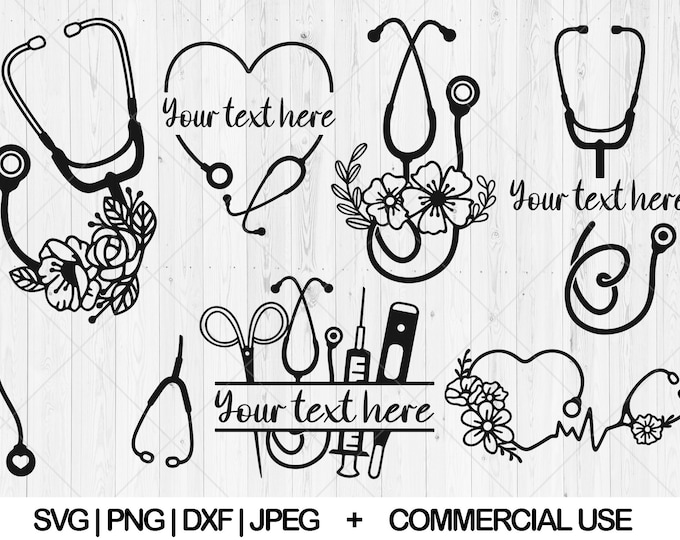 Medical Icons Svg Bundle Design Svg Cut Files Svg Files for Cricut ...