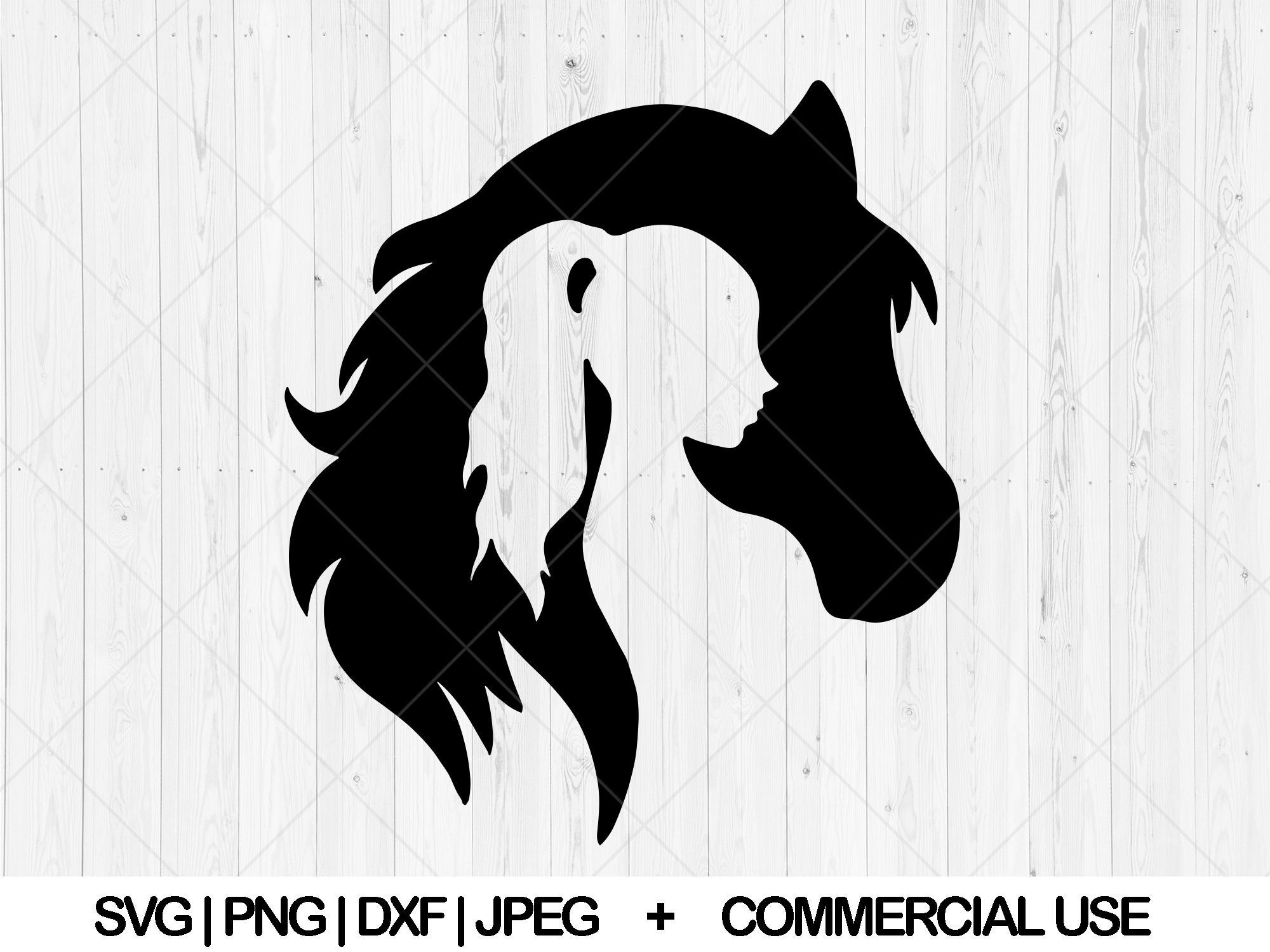 Mädchen mit Pferd svg, Frau und Pferd svg, Pferdeliebhaber svg ...