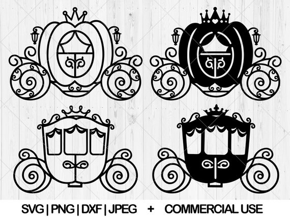 Pompoen Koets Silhouet