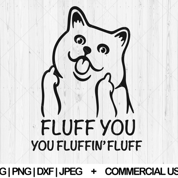 Cat Middle Finger - Etsy