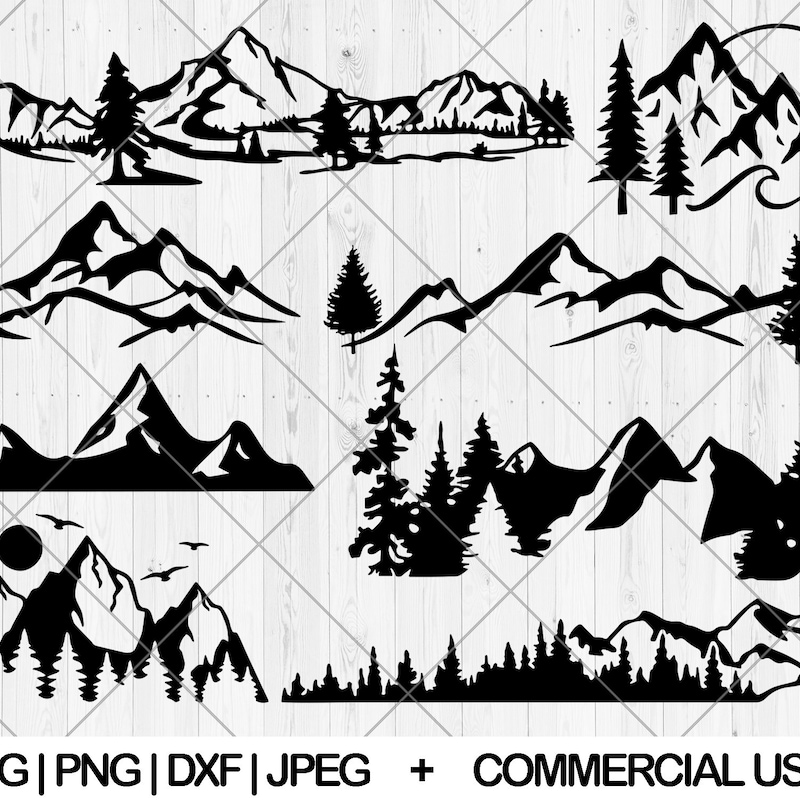 Mountain Scenery - Etsy