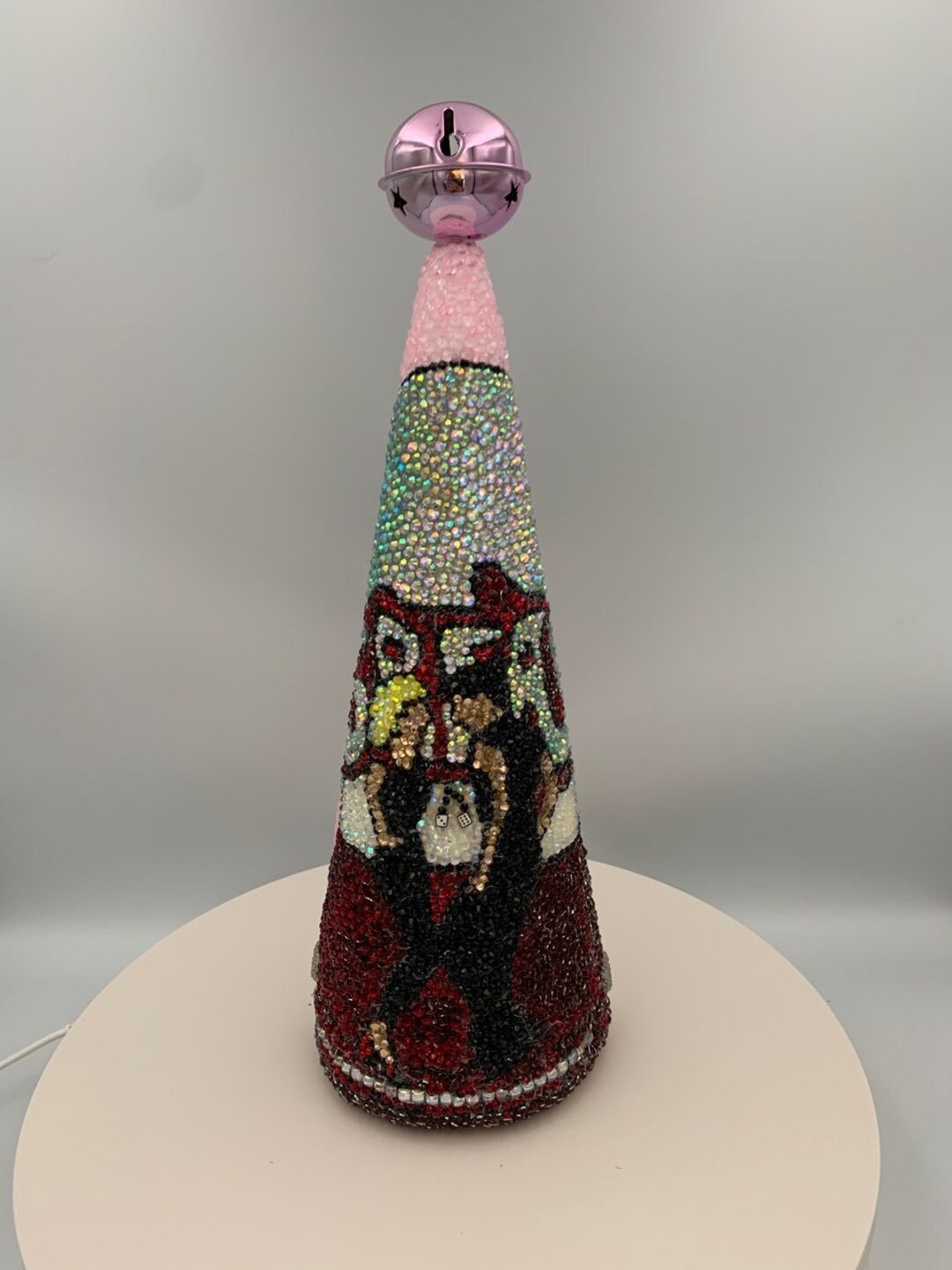 Grease Rhinestone Tabletop Tree: Unique Holiday Decor - Etsy