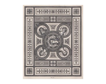 Antique Mosaic Tiles - Etsy