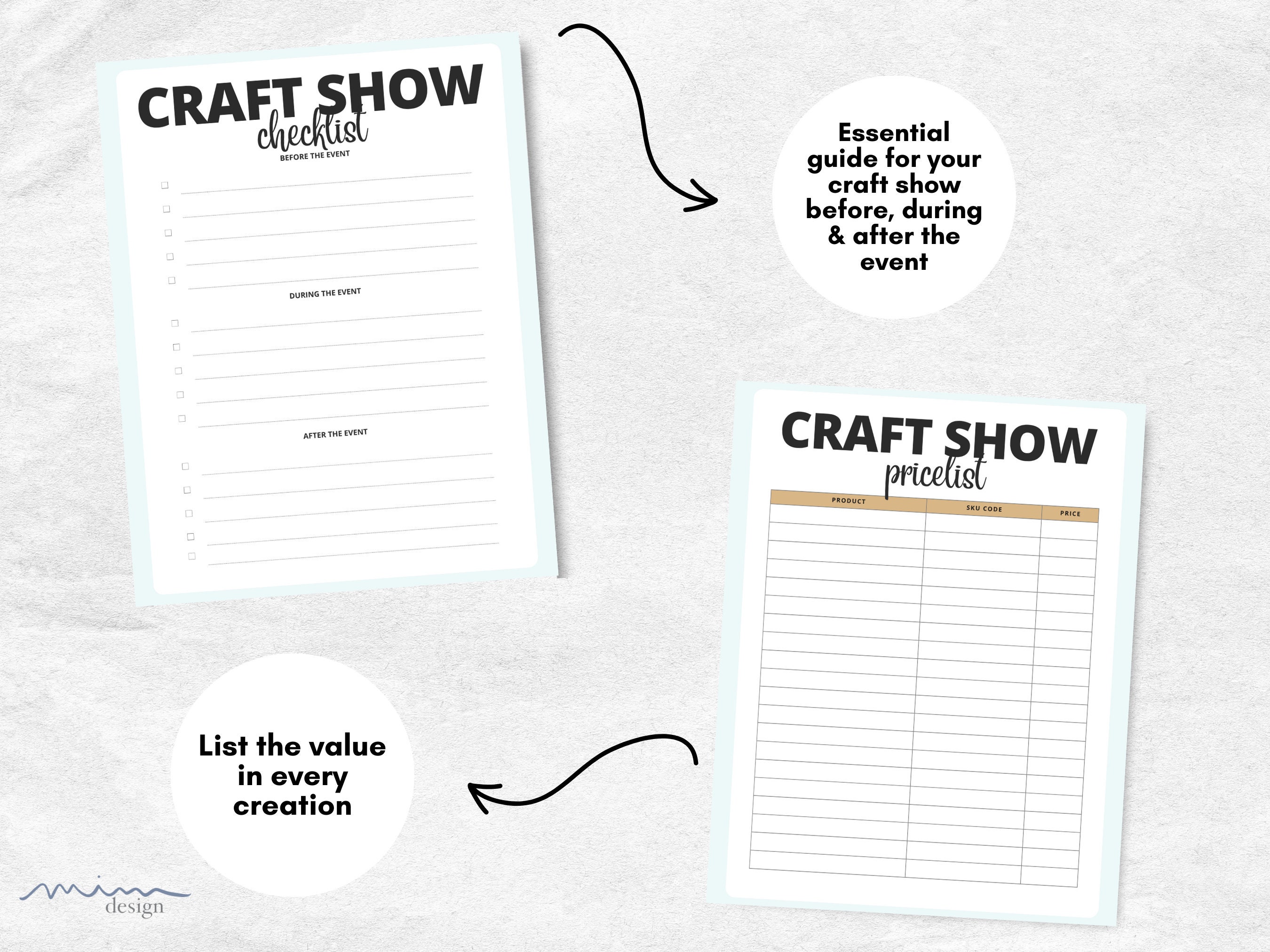 Comprehensive Craft Show Planner Printable, DIY Toolkit for Handmade Business Success - Etsy