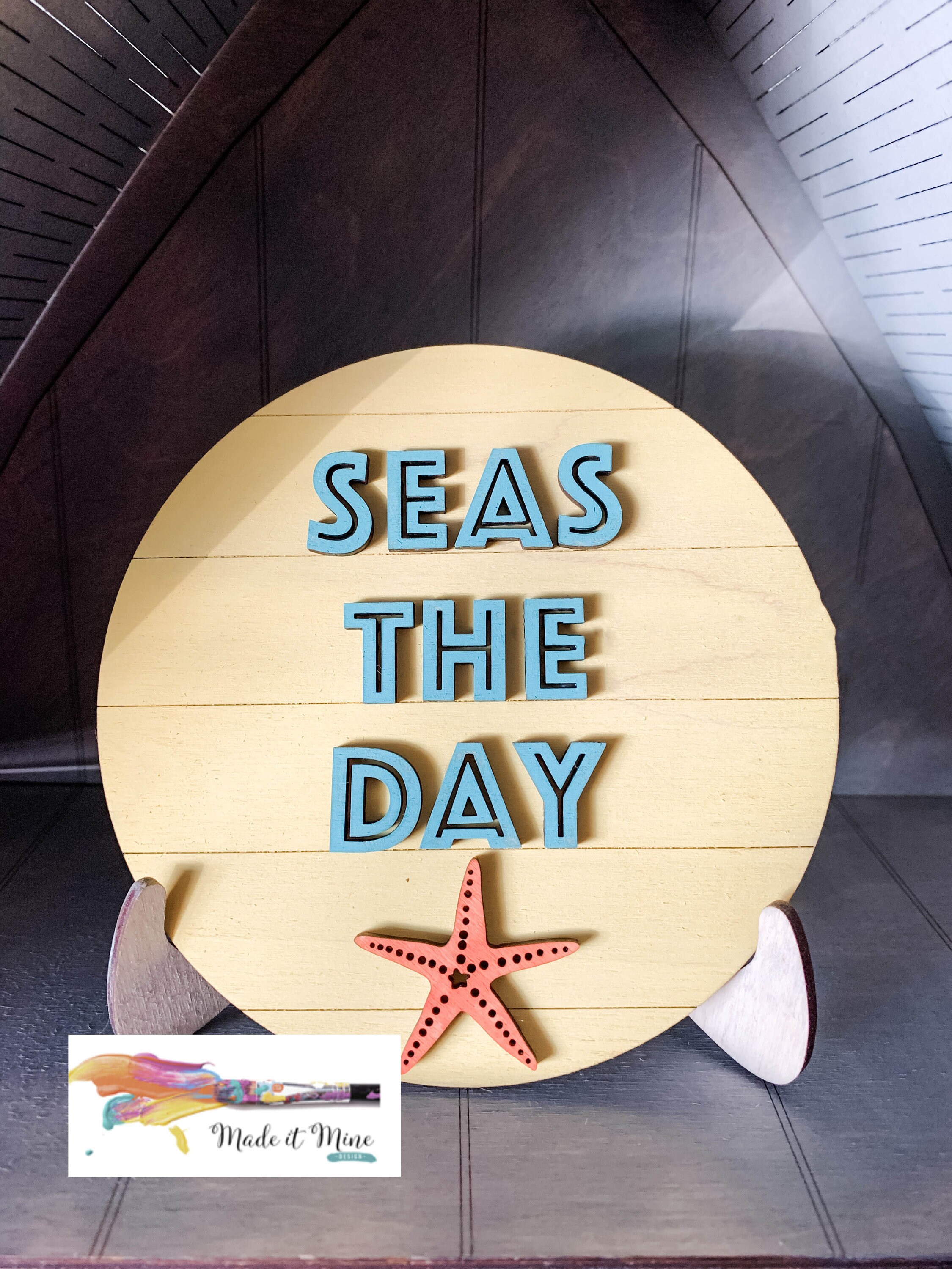 Laser Cut Ocean Theme Shelf and Tiered Tray Decor | Etsy