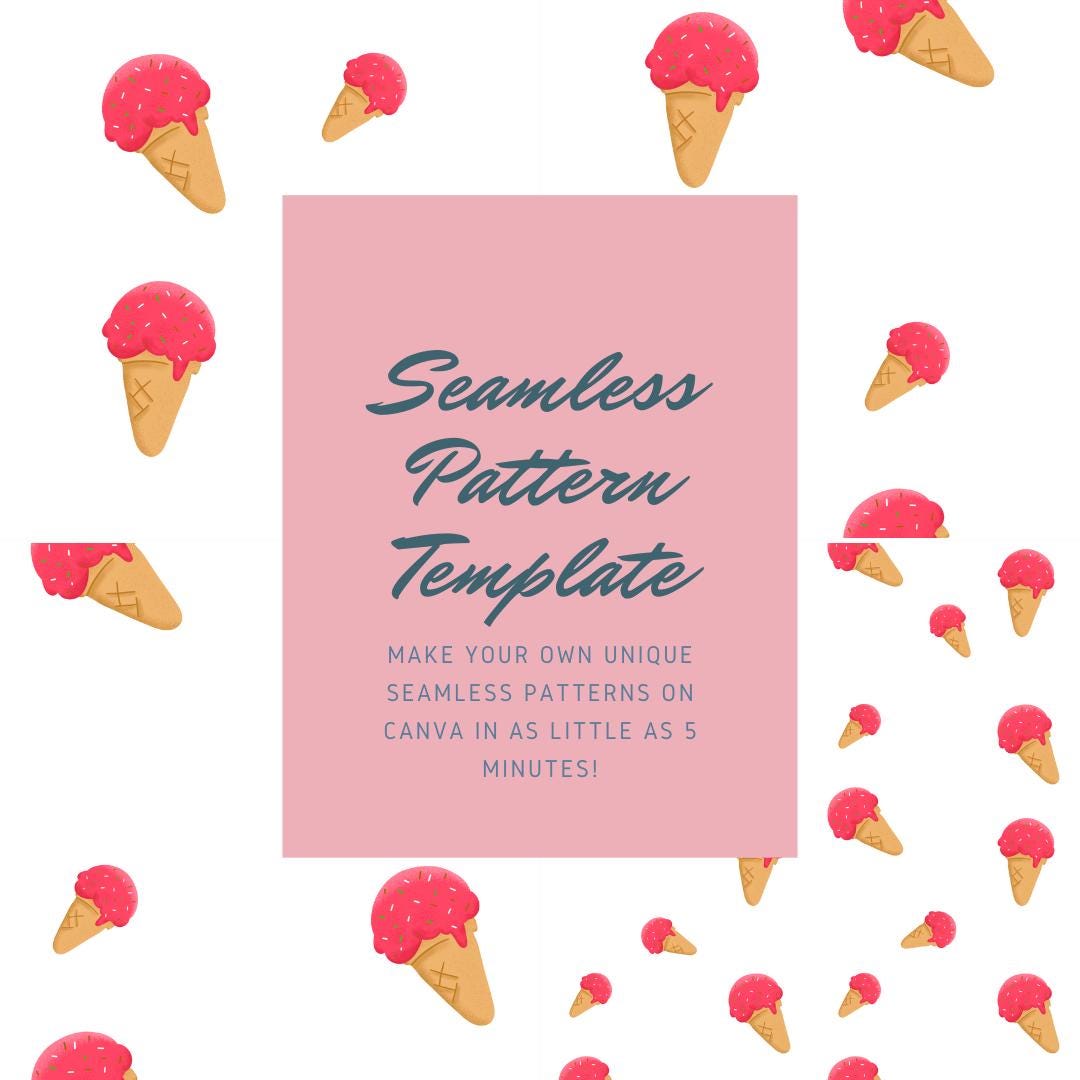 Seamless Pattern Generator Template for Quick and Easy Custom Designs ...