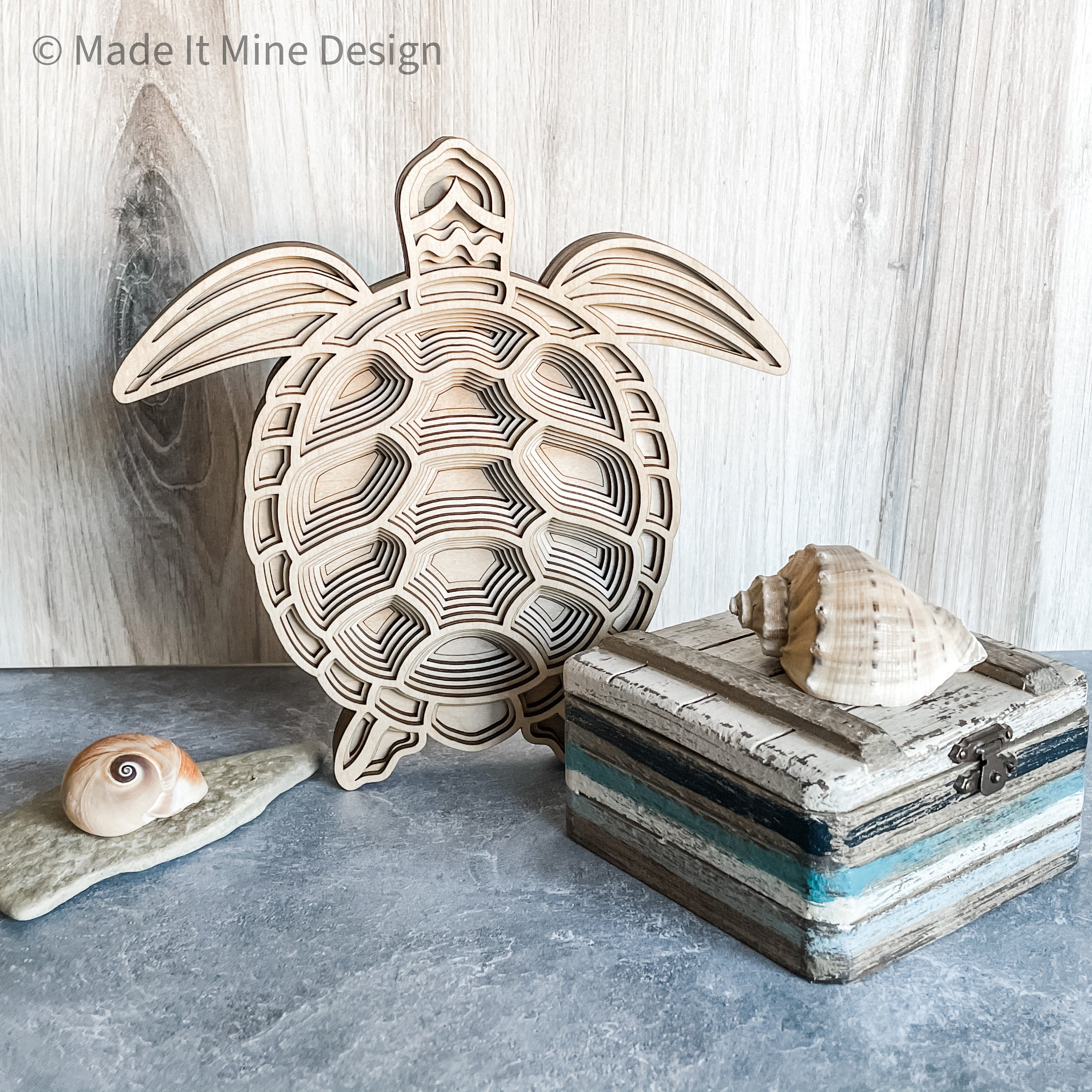 Set of Three Dimensional Turtles SVG Digital Files - Etsy