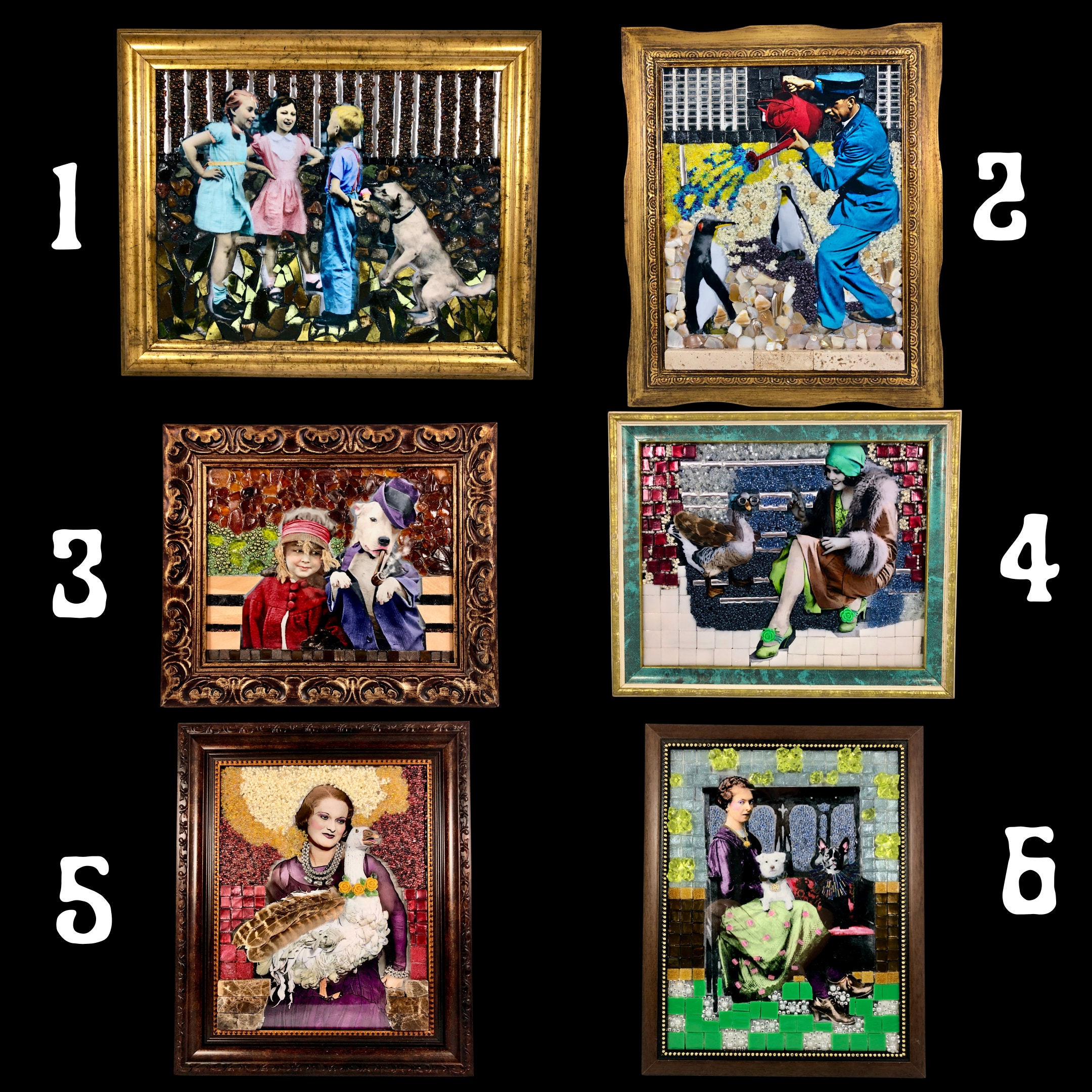 Vintage Pictures,beaded Art,vintage Collages,mixed Media,vintage Photos ...