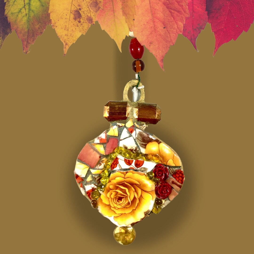 Ornaments,mosaic Ornaments,mosaic,mosaic Art,repurposed Art,china ...