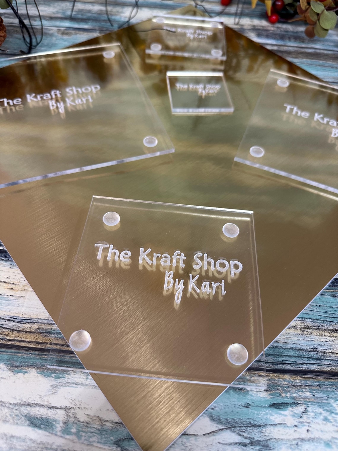 Circle or Square Acrylic Templates Used for Vinyl, Quilting or ...