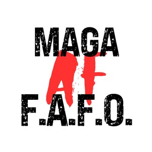 UV DTF Sticker Print. Trump Maga Af Fafo Decal, Tumbler Decal ...