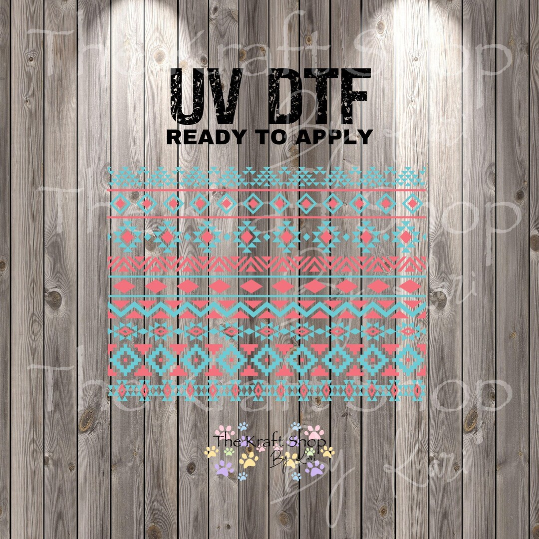 UV DTF Sticker Print. Aztek Sheet of Elements Colorful Decals, Tumbler ...