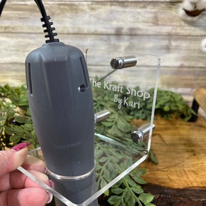 Heat Gun Holder. Acrylic Holder. Craft Helper. Craft Room Decor. Heat ...