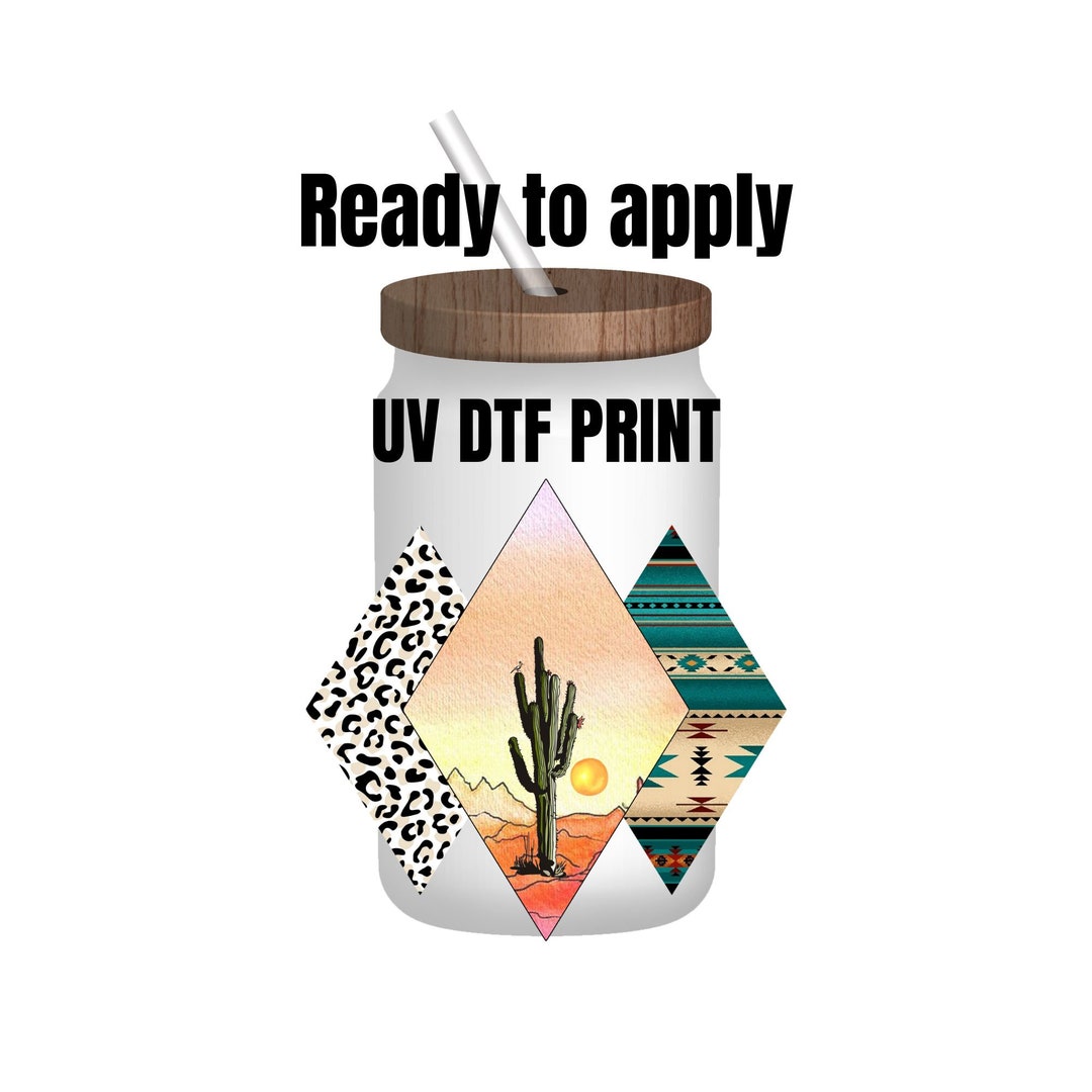 UV DTF Sticker Print. Aztek Diamond Wrap Decal, Tumbler Decal ...