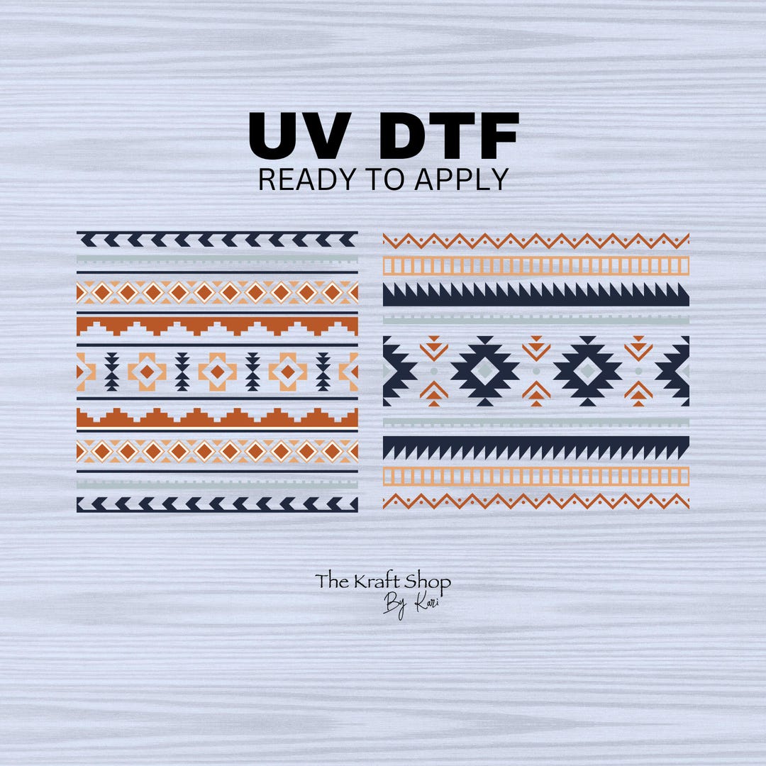 UV DTF Sticker Print. Aztek Sheet of Elements Colorful Decals, Tumbler ...