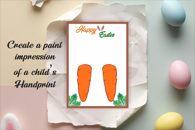 Easter Handprint Craft | Kids Easter Handprint Art | Easter Handprint ...