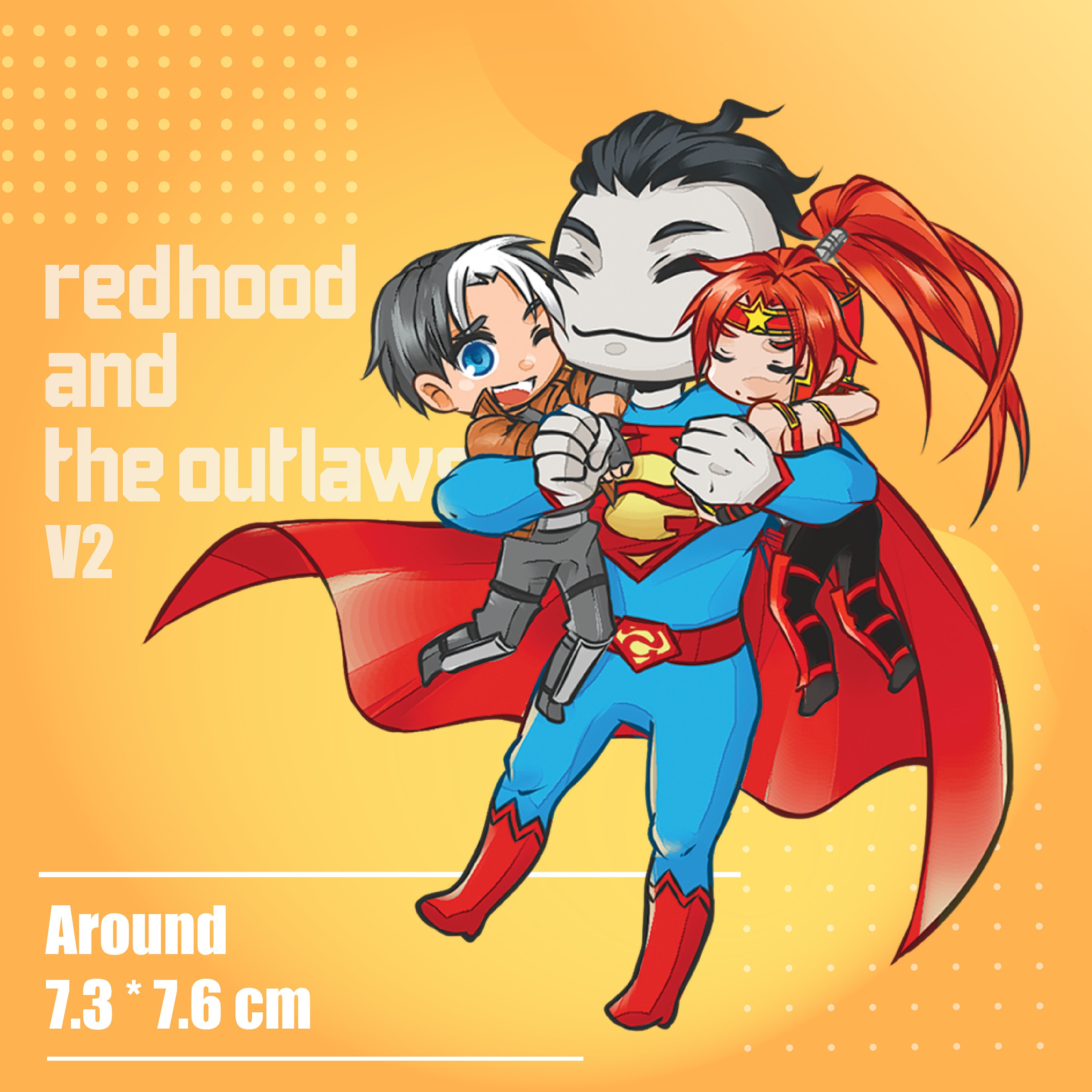 The Red Hood and the Outlaws -jason Todd Vinyl Stickers - Etsy