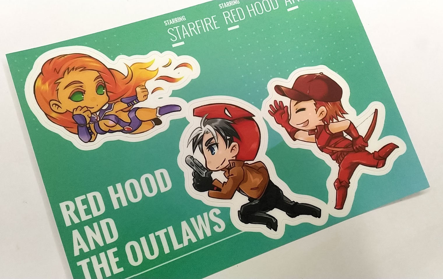 The Red Hood and the Outlaws -jason Todd Vinyl Stickers - Etsy