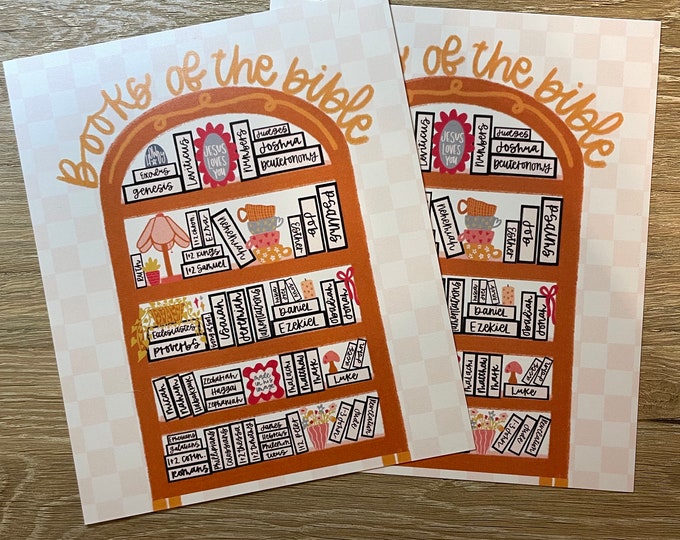 Books of the Bible Sticker - Etsy