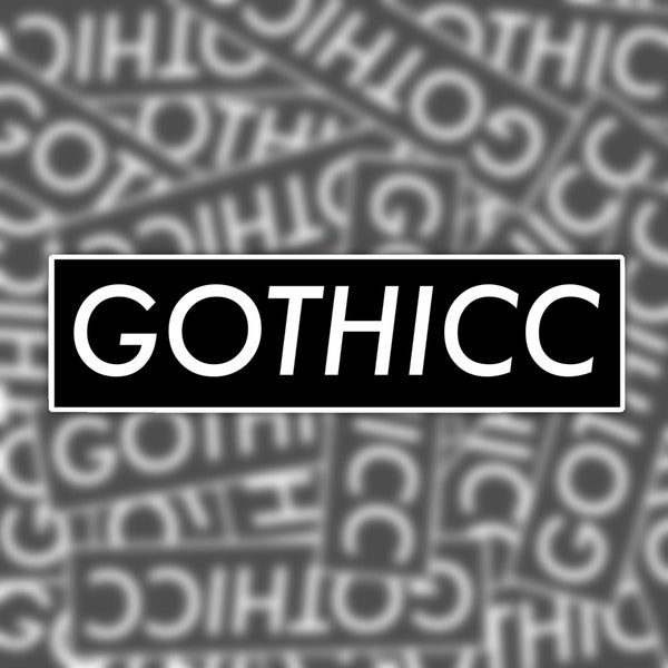 Goth Stickers - Etsy