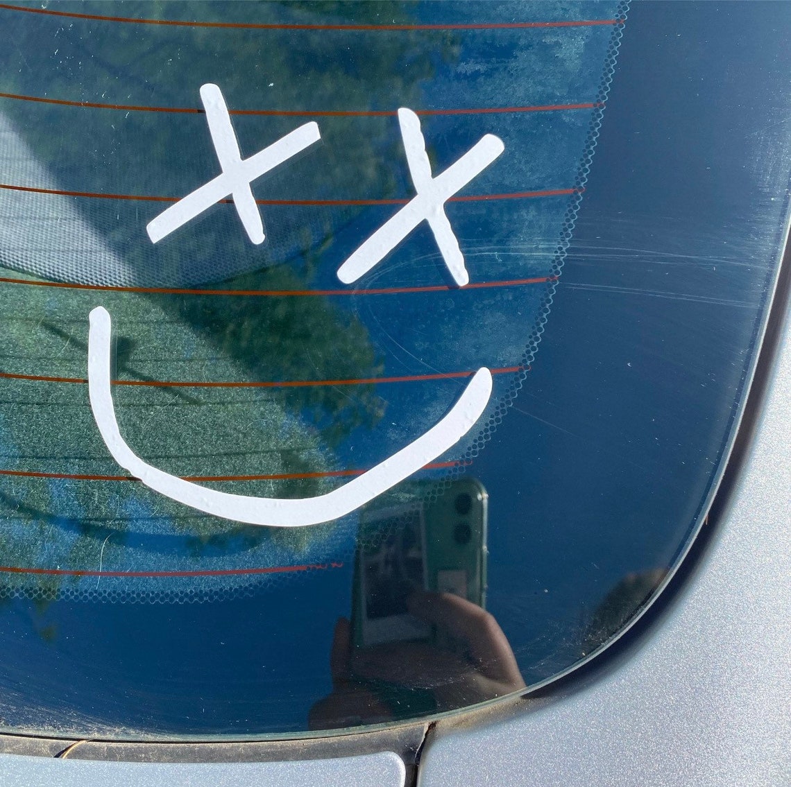 X Smile Decal Car Decal Gifts for Her Laptop Sticker | Etsy
