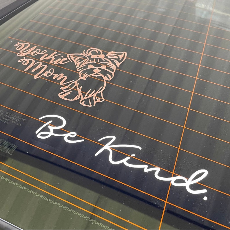 Be Kind Decal, Laptop Decal, Car Decal, Vinyl Decal, Bumper Sticker ...