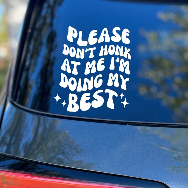Bad Driver Sticker - Etsy