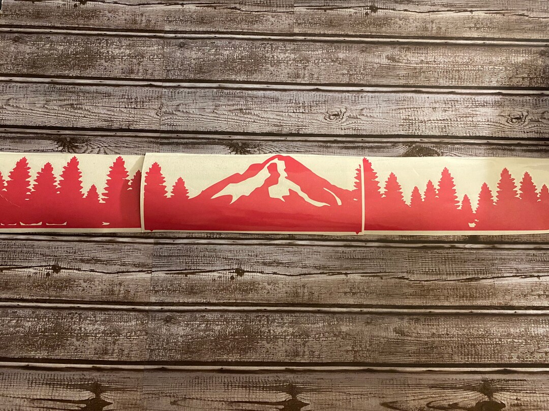 Mt Hood Vinyl Decal Car Decal Roof Rack Decal Window Decal - Etsy