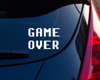 Video Game Car Decal - Etsy