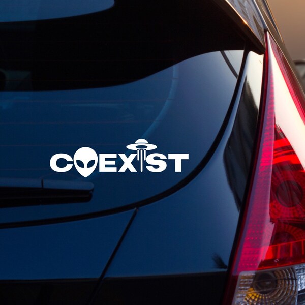 Coexist Sticker - Etsy