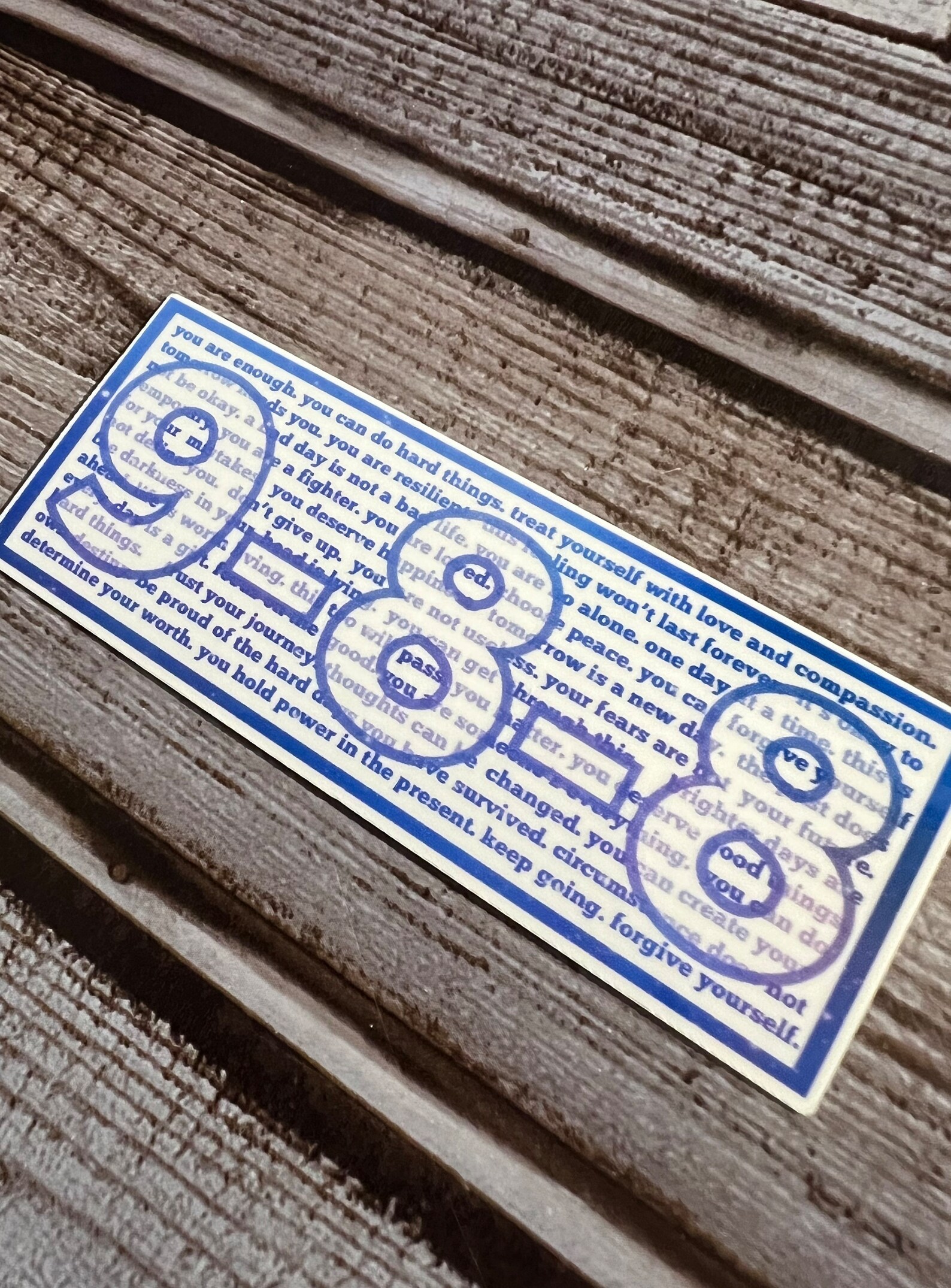 988 Affirmation Sticker, Crisis Hotline, Mental Health Sticker, Self ...