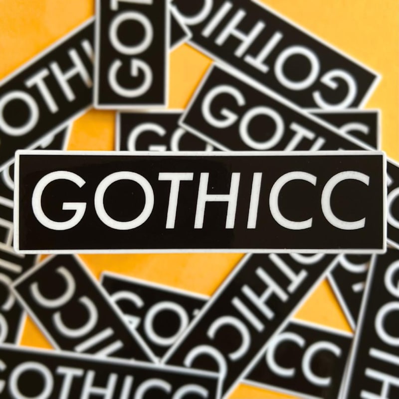 Goth Stickers - Etsy