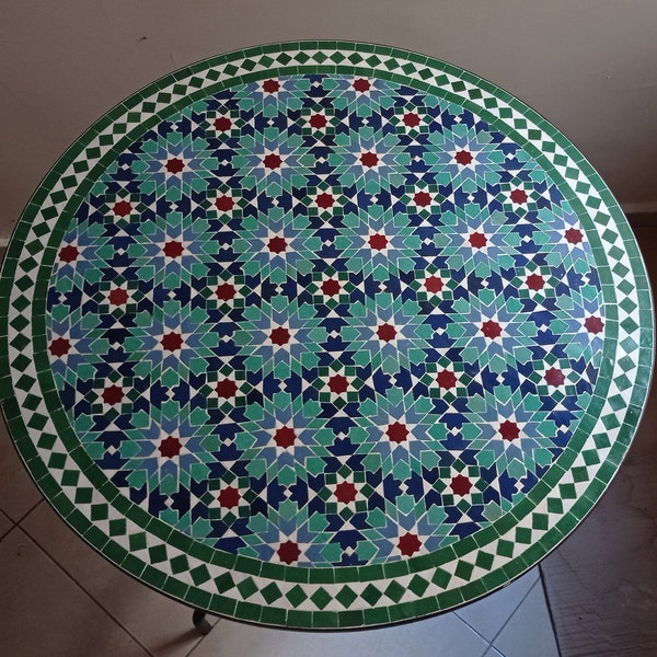 Round Mosaic - Etsy