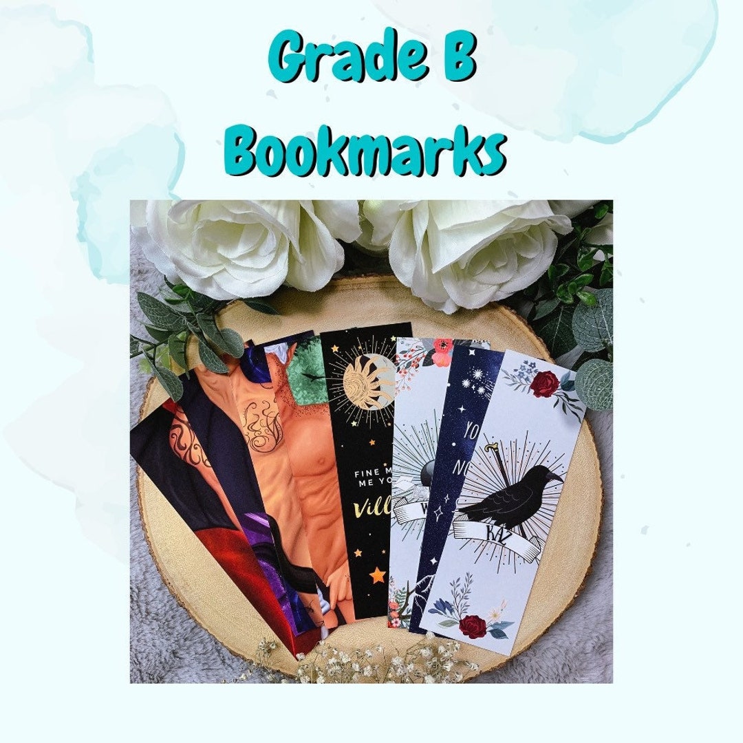 GRADE B BOOKMARKS | Discounted | Rhysand | Azriel | Cassian| Rowan ...