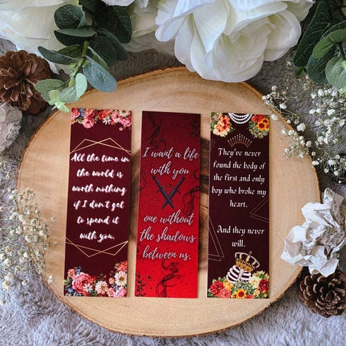 The Shadow Between Us Bookmark / Fantasy Book / Romance / - Etsy
